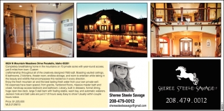 Completely Breathtaking Home, Sheree Steele Savage, Pocatello, ID